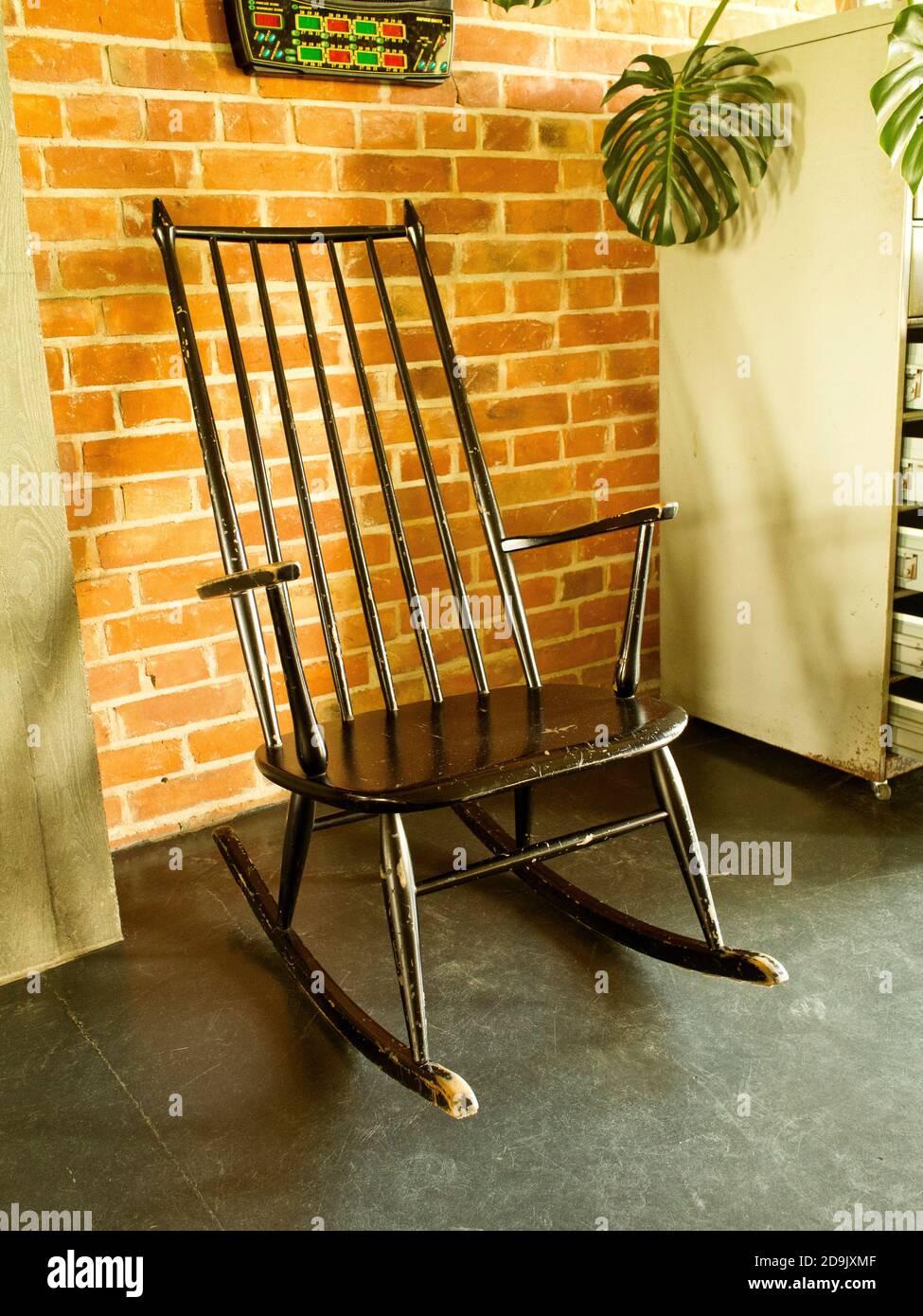 Vintage rocking chair Stock Photo - Alamy