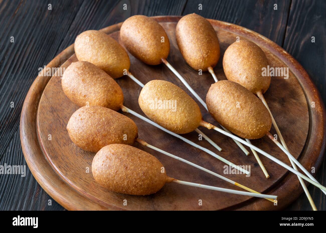 Fast food corn dog hi-res stock photography and images - Alamy