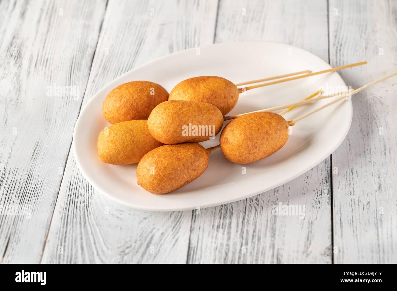 Deep Fried Hotdog High Resolution Stock Photography and Images - Alamy