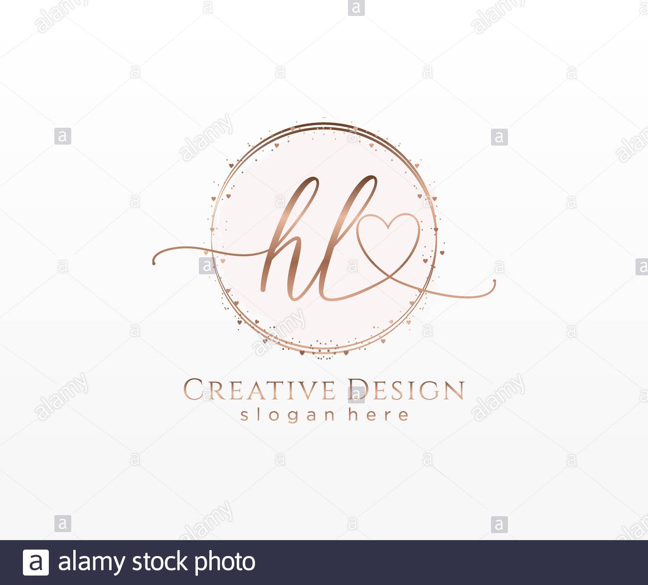 Letter Hl Logo High Resolution Stock Photography and Images - Alamy