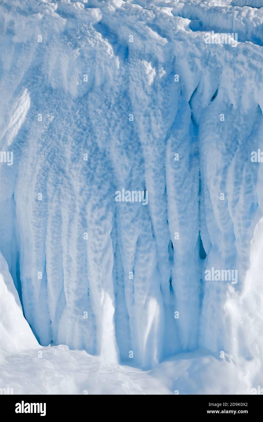 Ice formations. Forms of frozen water Stock Photo - Alamy