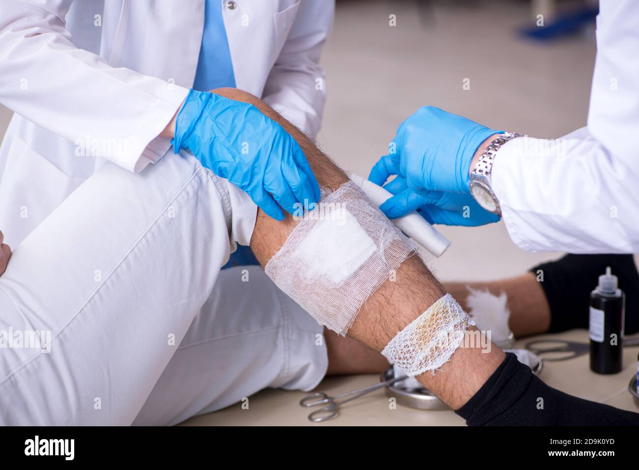 Cut oozing blood hi-res stock photography and images - Alamy