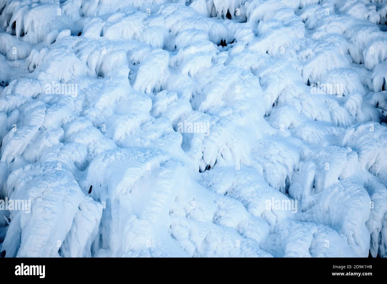 Ice formations. Forms of frozen water Stock Photo - Alamy
