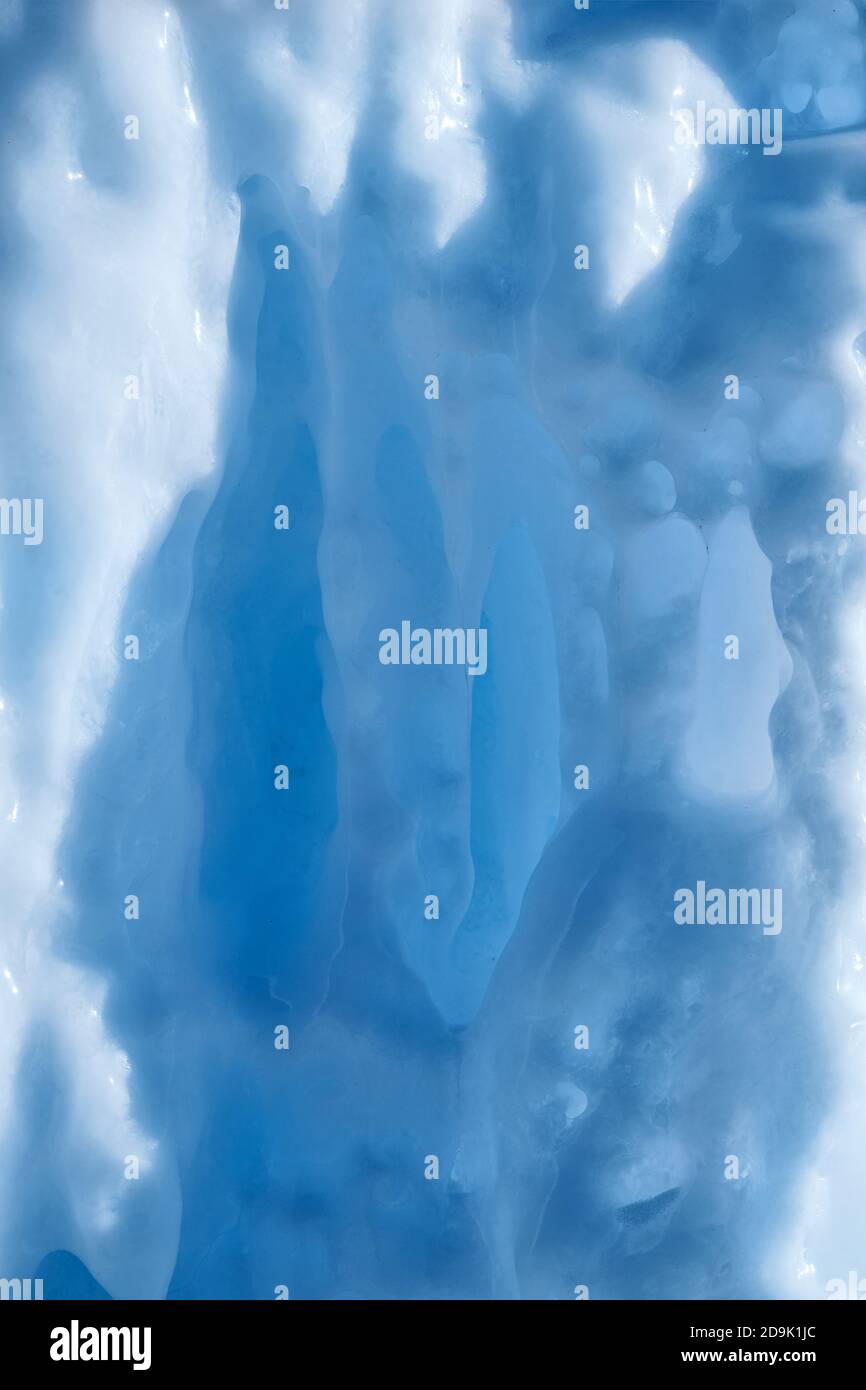 Ice formations. Forms of frozen water Stock Photo - Alamy