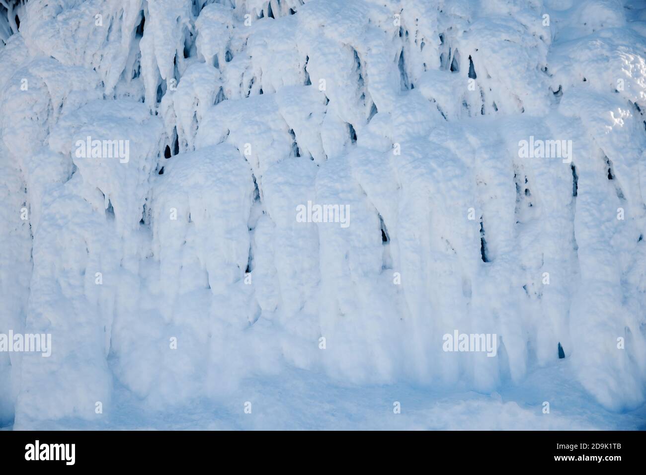 Ice formations. Forms of frozen water Stock Photo - Alamy