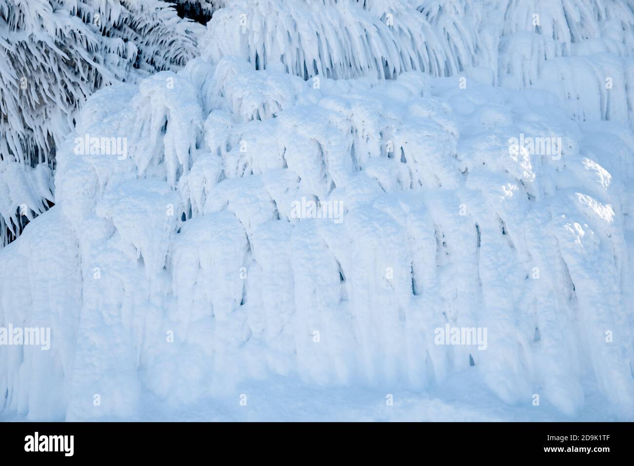 Ice formations. Forms of frozen water Stock Photo - Alamy
