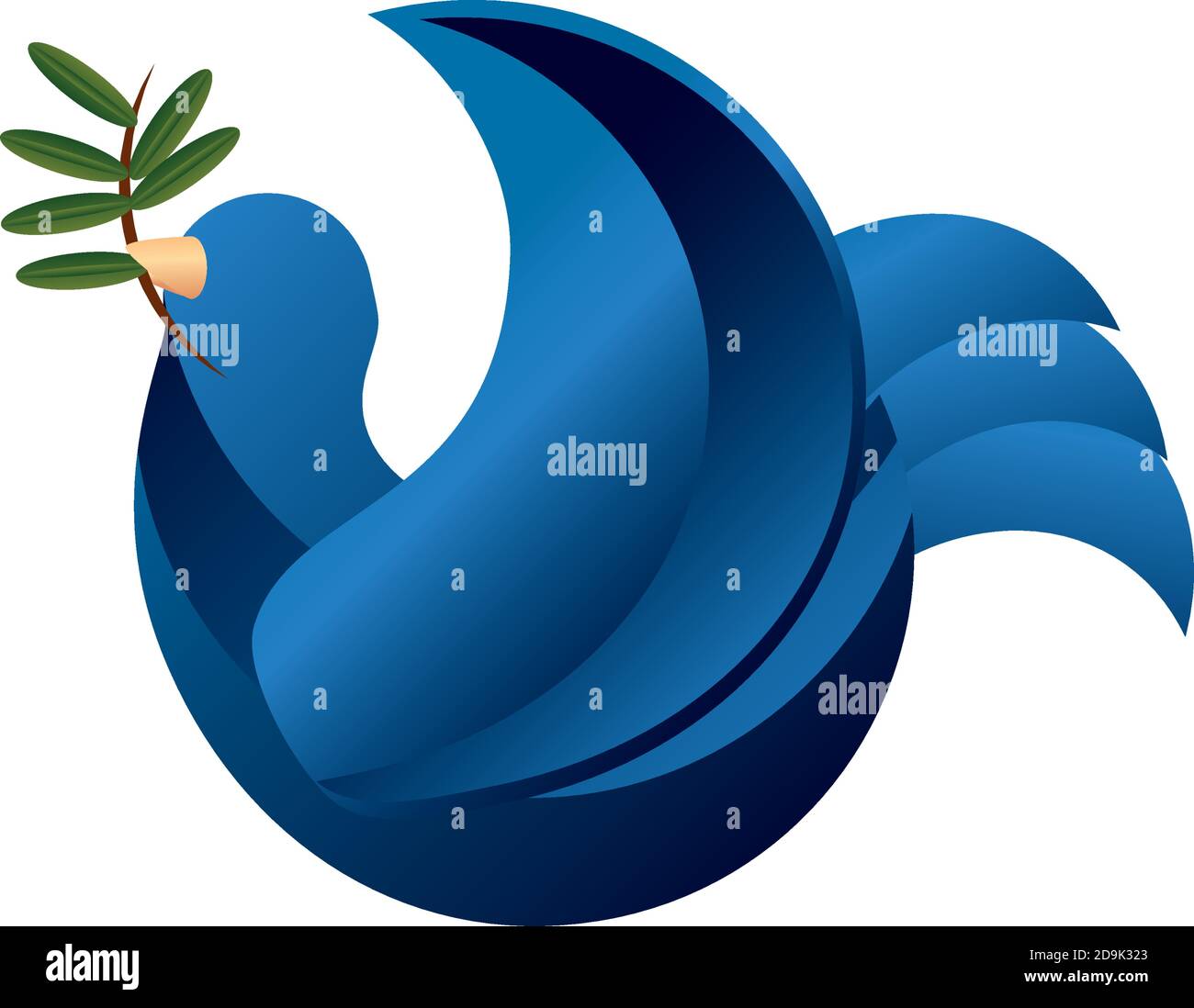 Pigeon peace bird holding Cut Out Stock Images & Pictures - Alamy