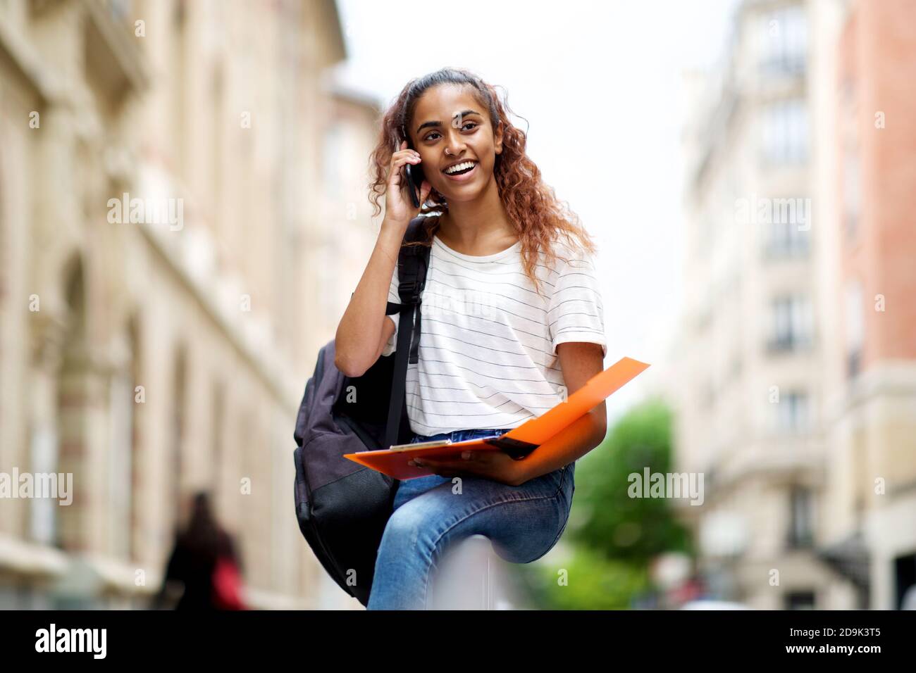 Indian lady college student book hi-res stock photography and images ...