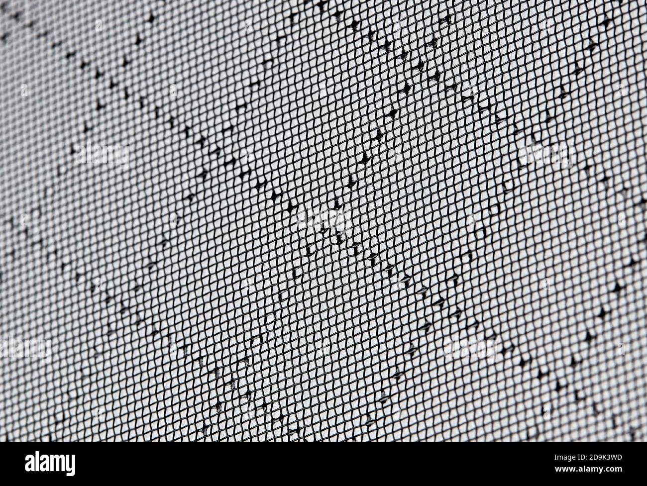 Mesh on the window, anti-dust. Modern Protection from smog, dust and ...