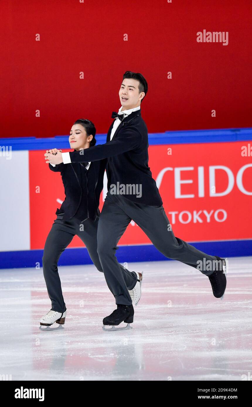 Chongqing. 6th Nov, 2020. Wang Shiyue (L)/Liu Xinyu of China perform in ...