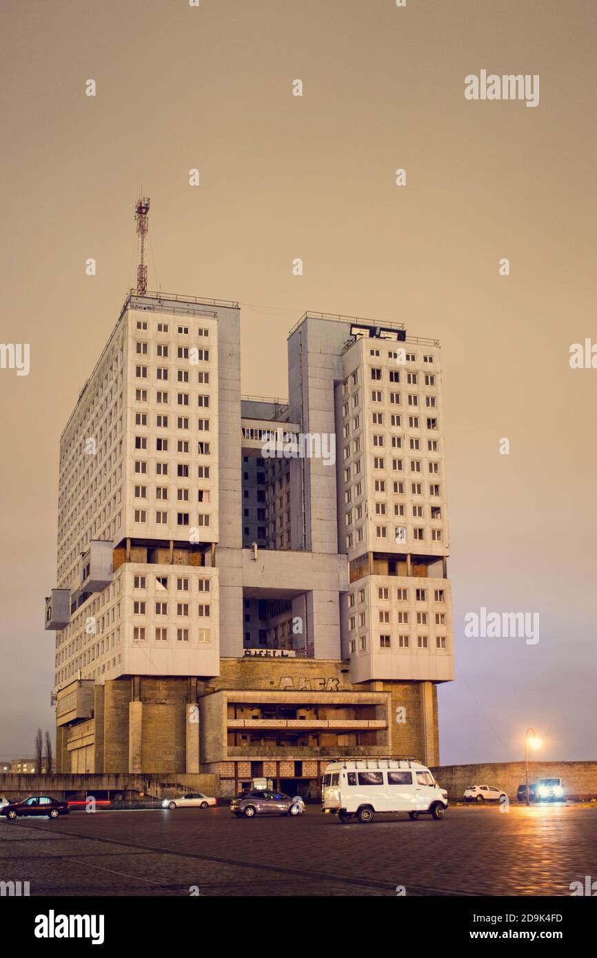 Unfinished and abandoned building of House of Soviets (House of ...