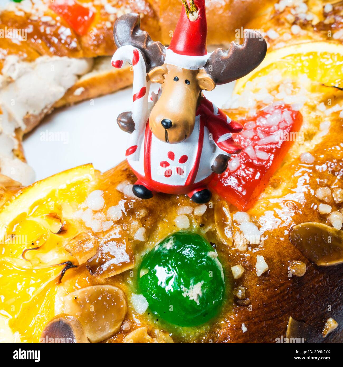 Shot of Spanish seasonal pastry Stock Photo - Alamy