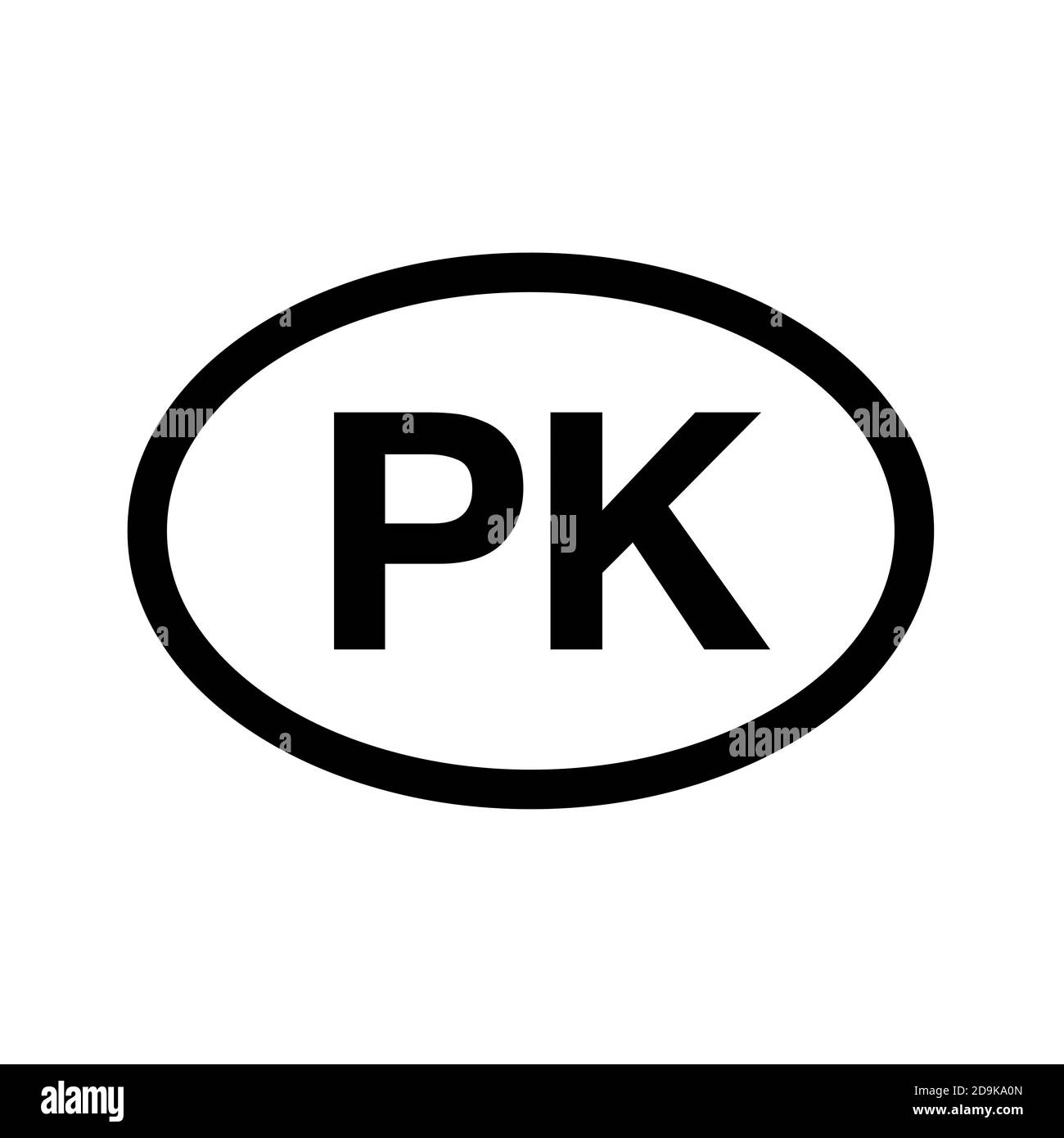 Country code vehicle registration Pakistan Stock Photo - Alamy