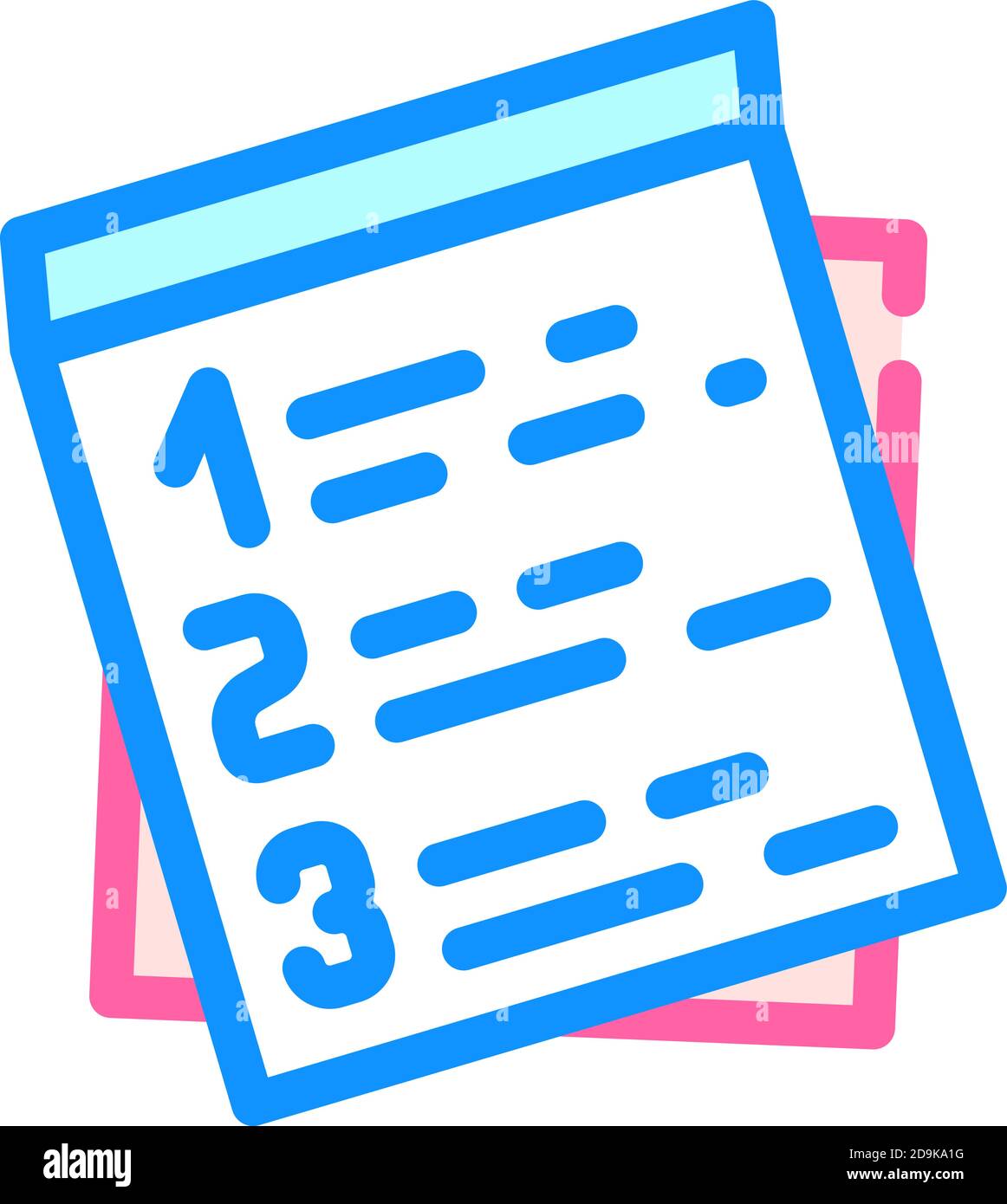 plan for day color icon vector illustration Stock Vector Image & Art ...