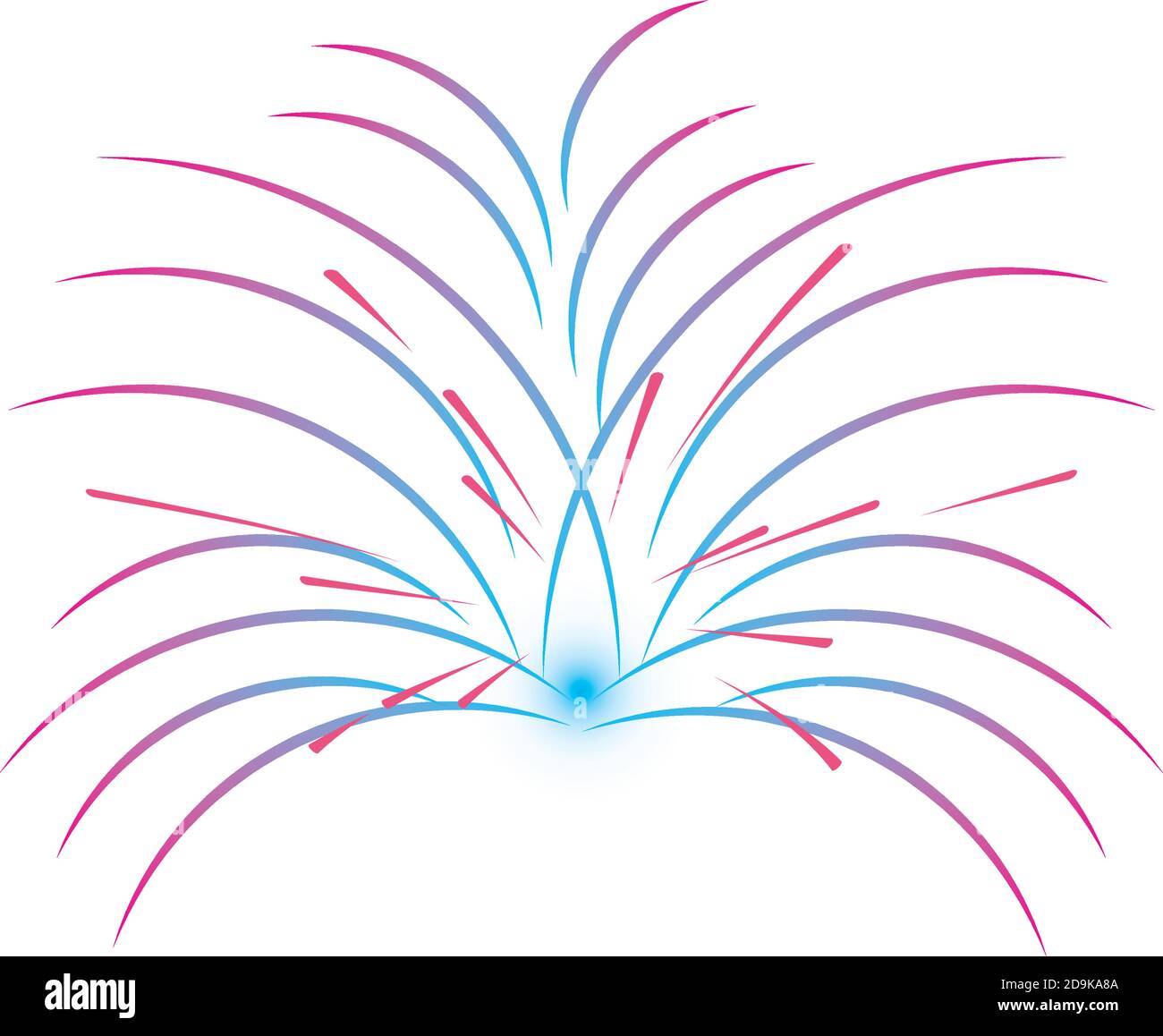 firework burst bright celebration carnival festive party vector ...