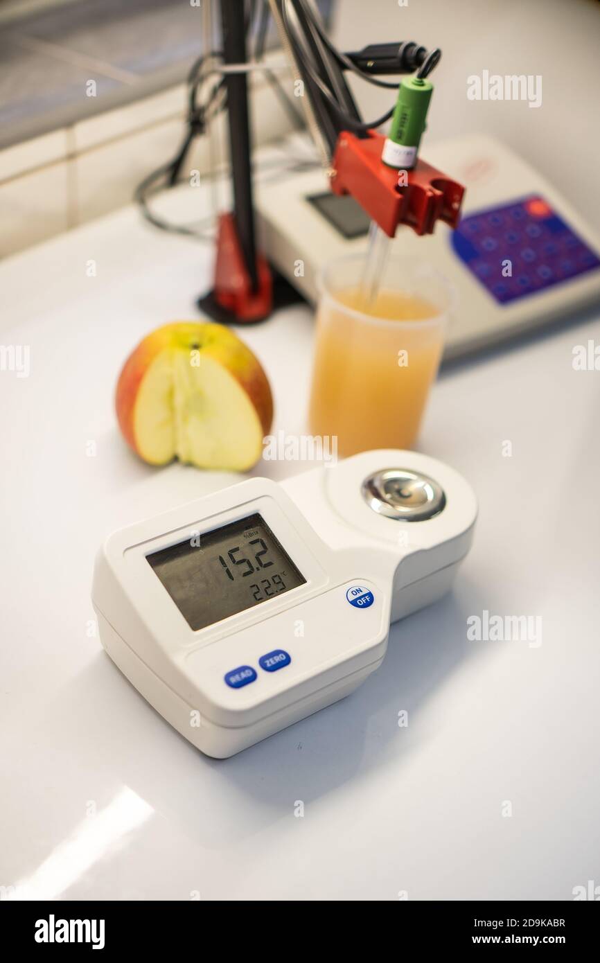 Juice making, factory line production, industry juice cans packaging ...