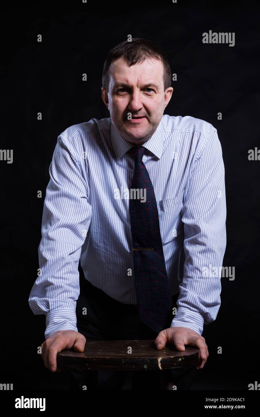 Middle aged solid man hi-res stock photography and images - Alamy