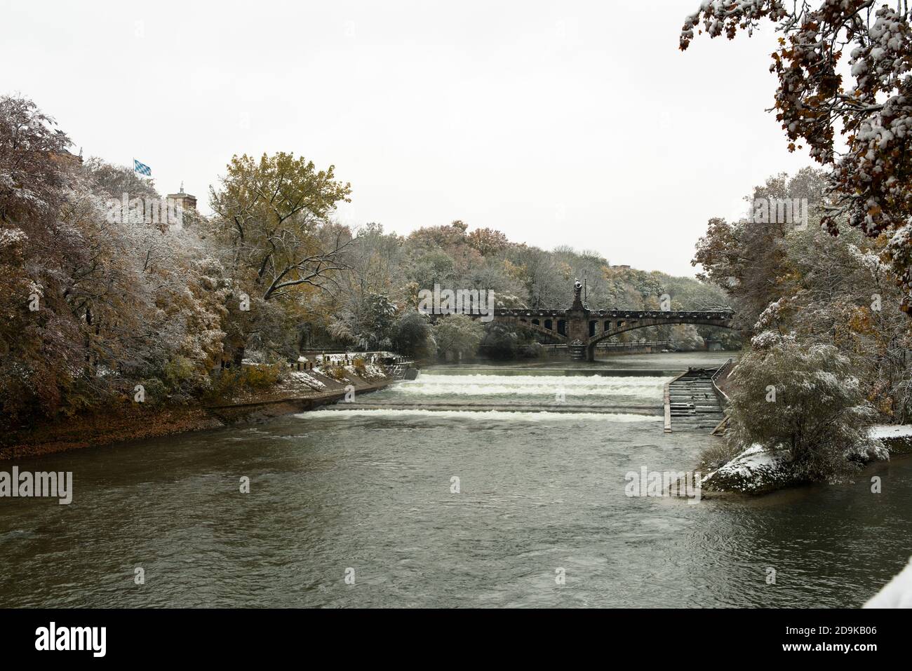 Munich city snow hi-res stock photography and images - Alamy
