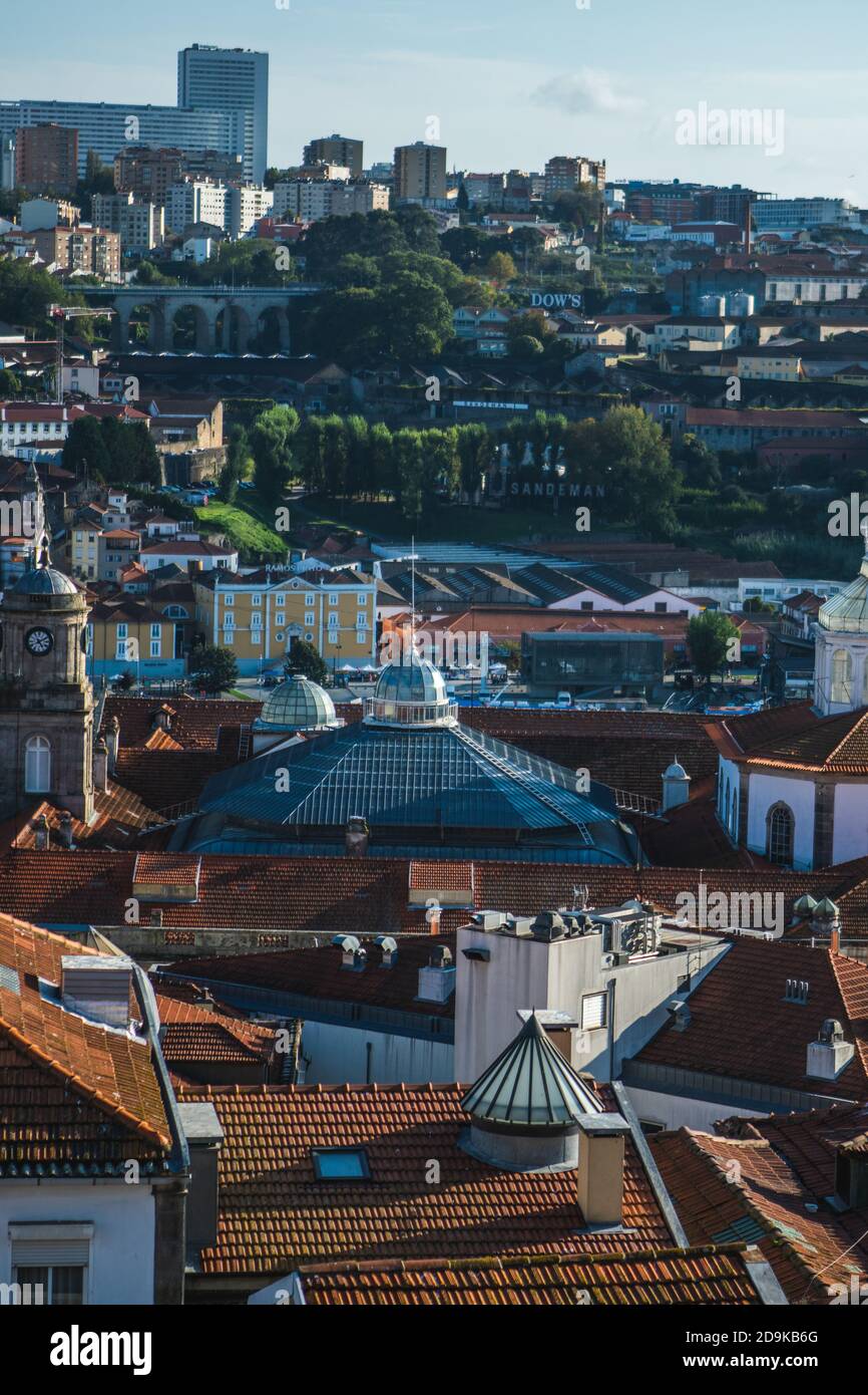 Top view old houses hi-res stock photography and images - Alamy