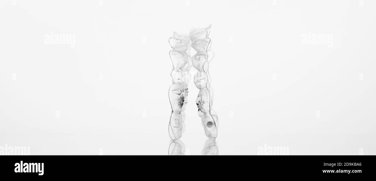 Invisible dental teeth bracket tooth aligners. Invisalign braces ...