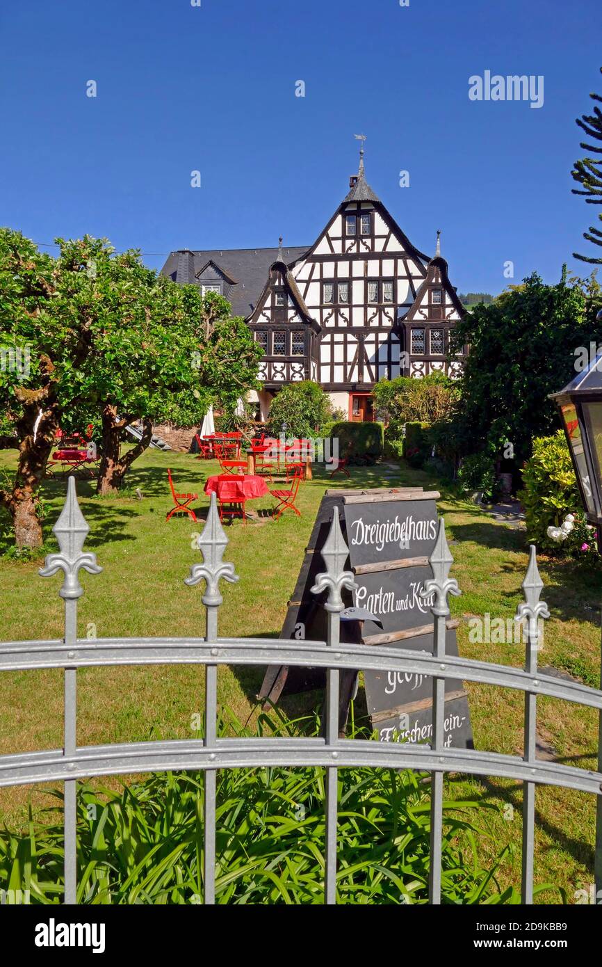Three gabled house in krov hi-res stock photography and images - Alamy
