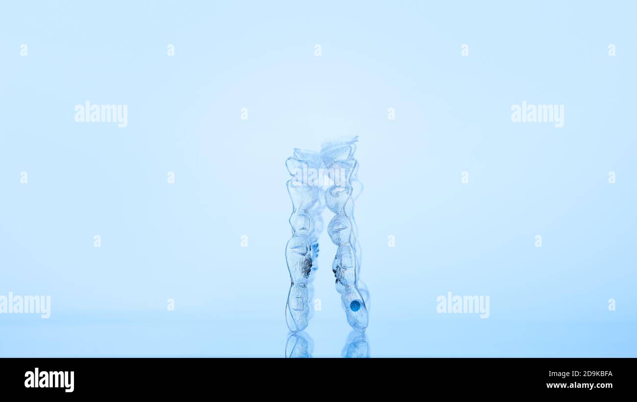 Invisible dental teeth bracket tooth aligners. Invisalign braces ...