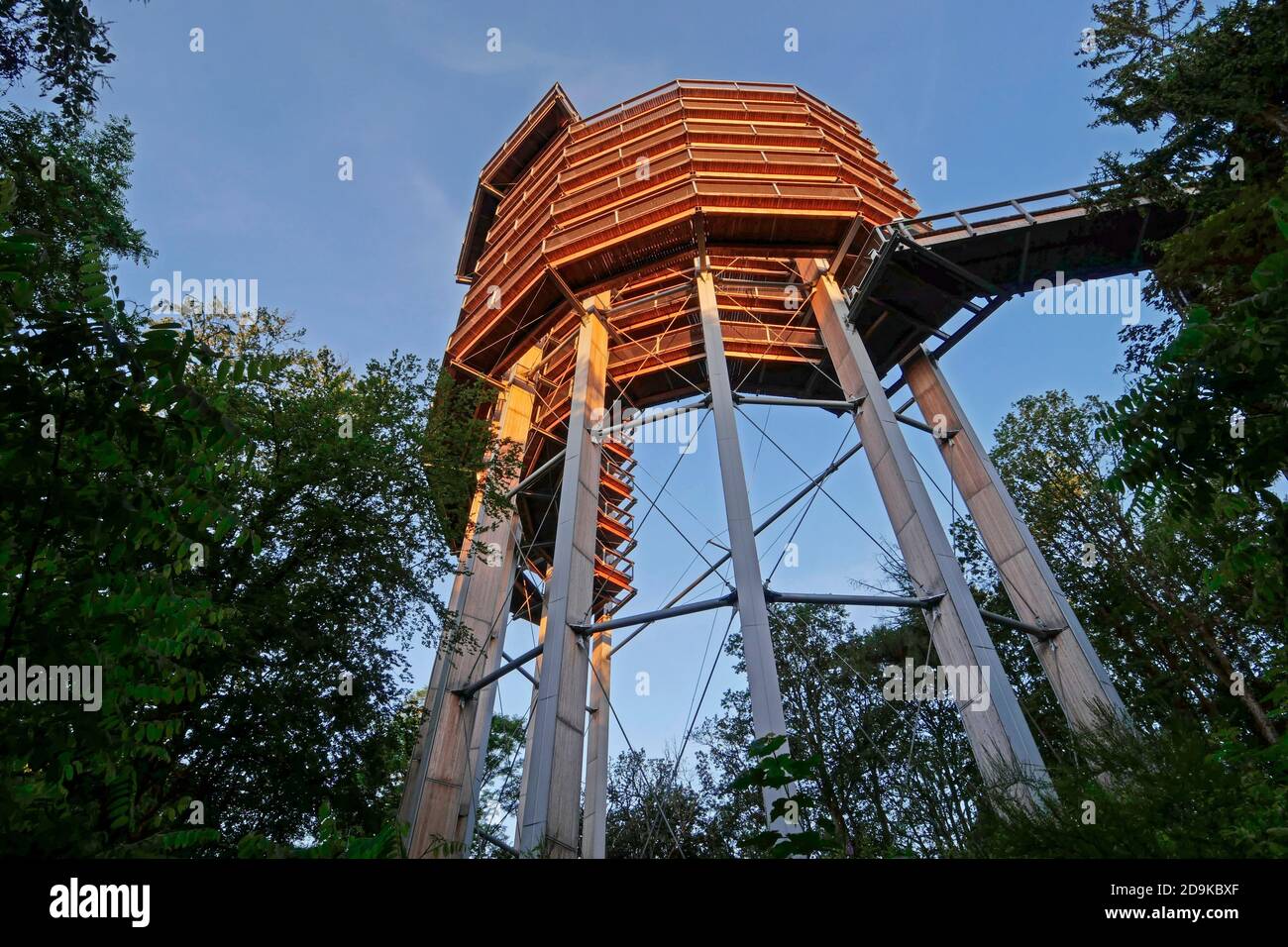Treetop path saarschleife at the cloef in mettlach orscholz hi-res ...