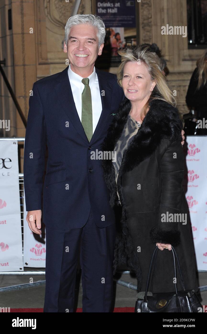 Phillip Schofield and his wife Stephanie Lowe attend The Prince's Trust ...