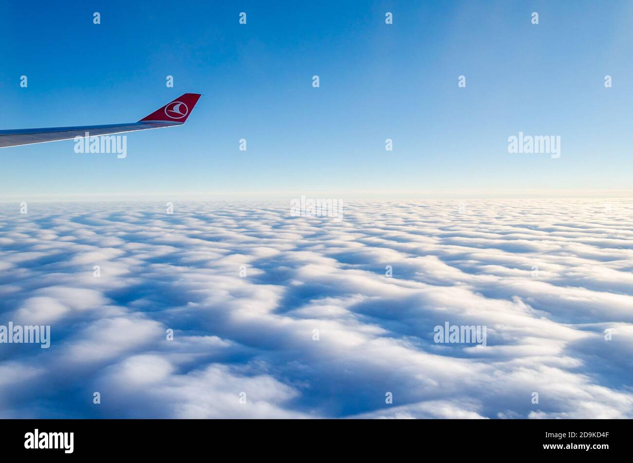 Atlantic Ocean From Plane В небе над Атлантикой #sky