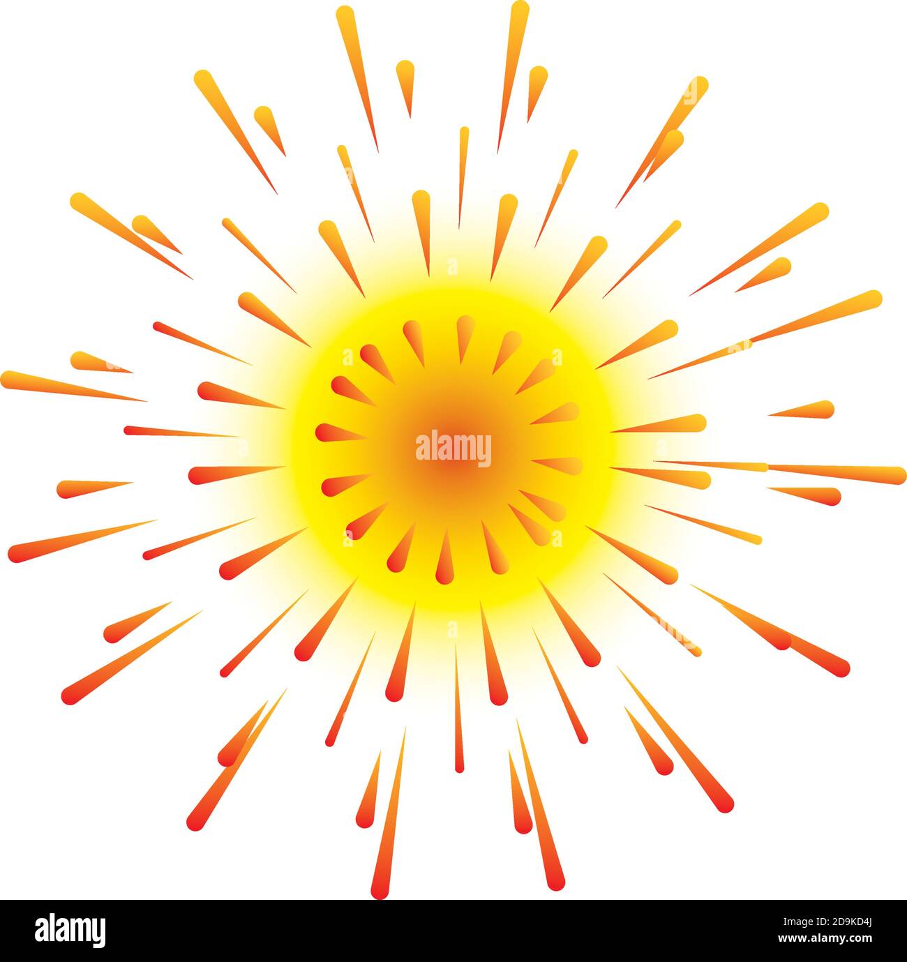 fireworks sunburst celebration carnival festive party vector ...