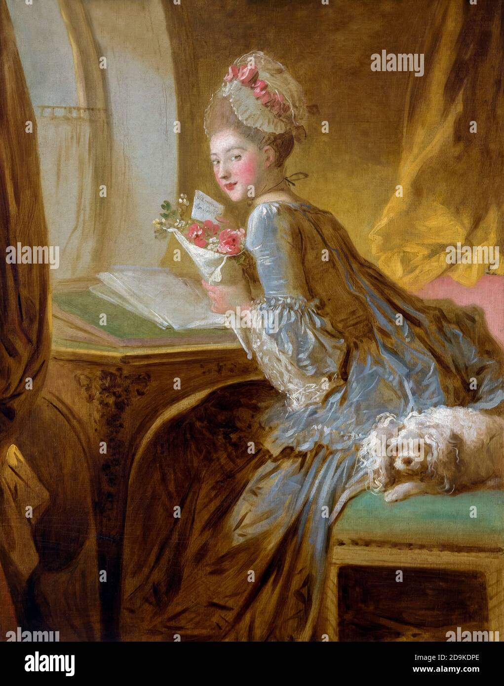 Jean Honore Fragonard La Pastiche The Swing, C.1765 Jean Honore