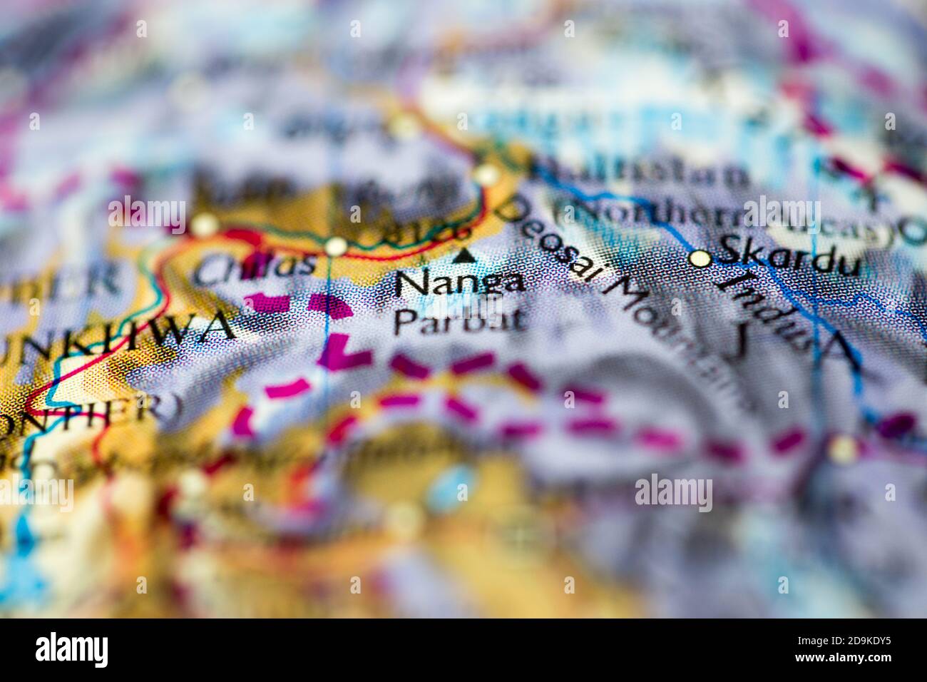 Nanga Parbat Map