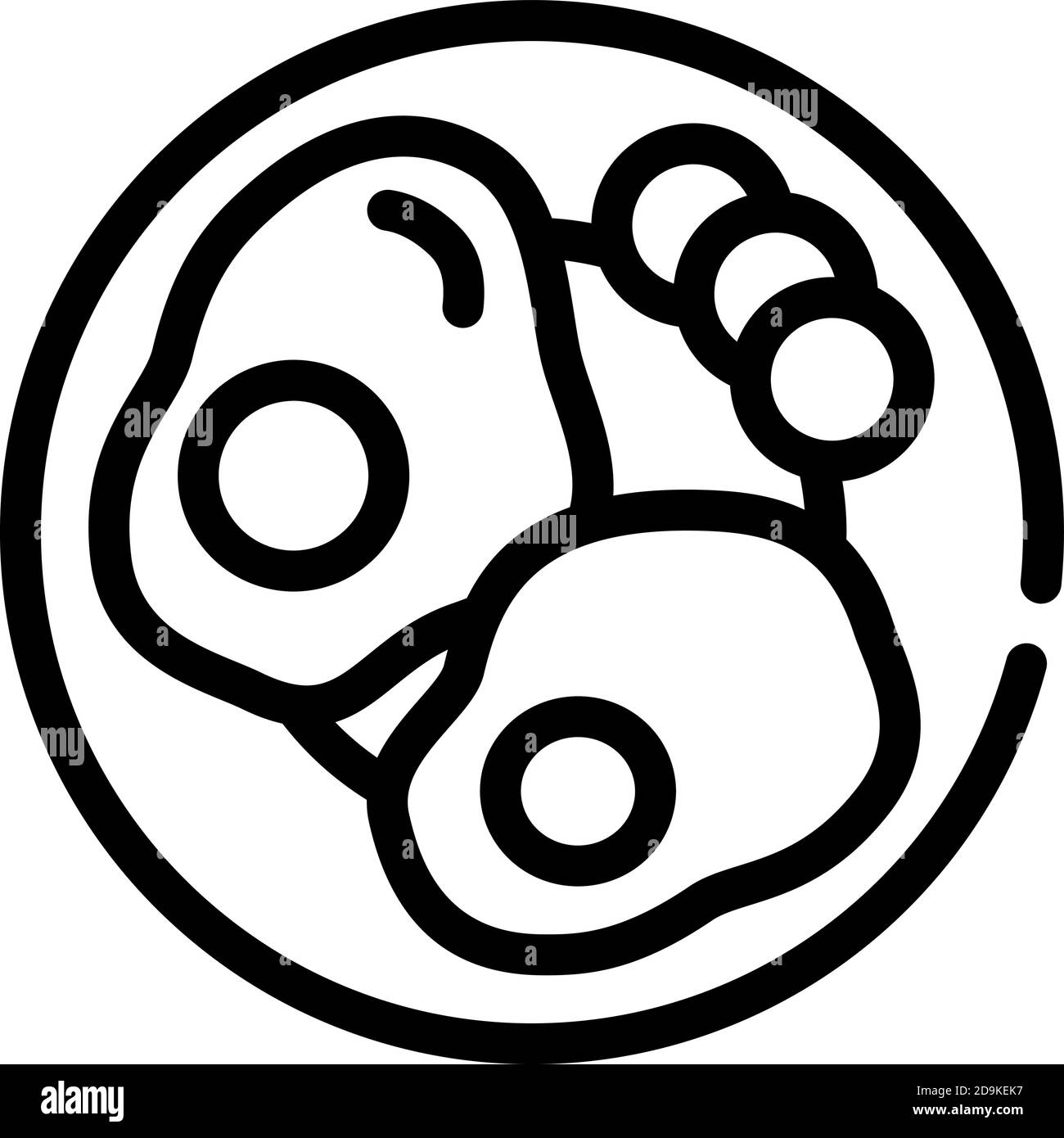 breakfast food line icon vector illustration sign Stock Vector Image ...