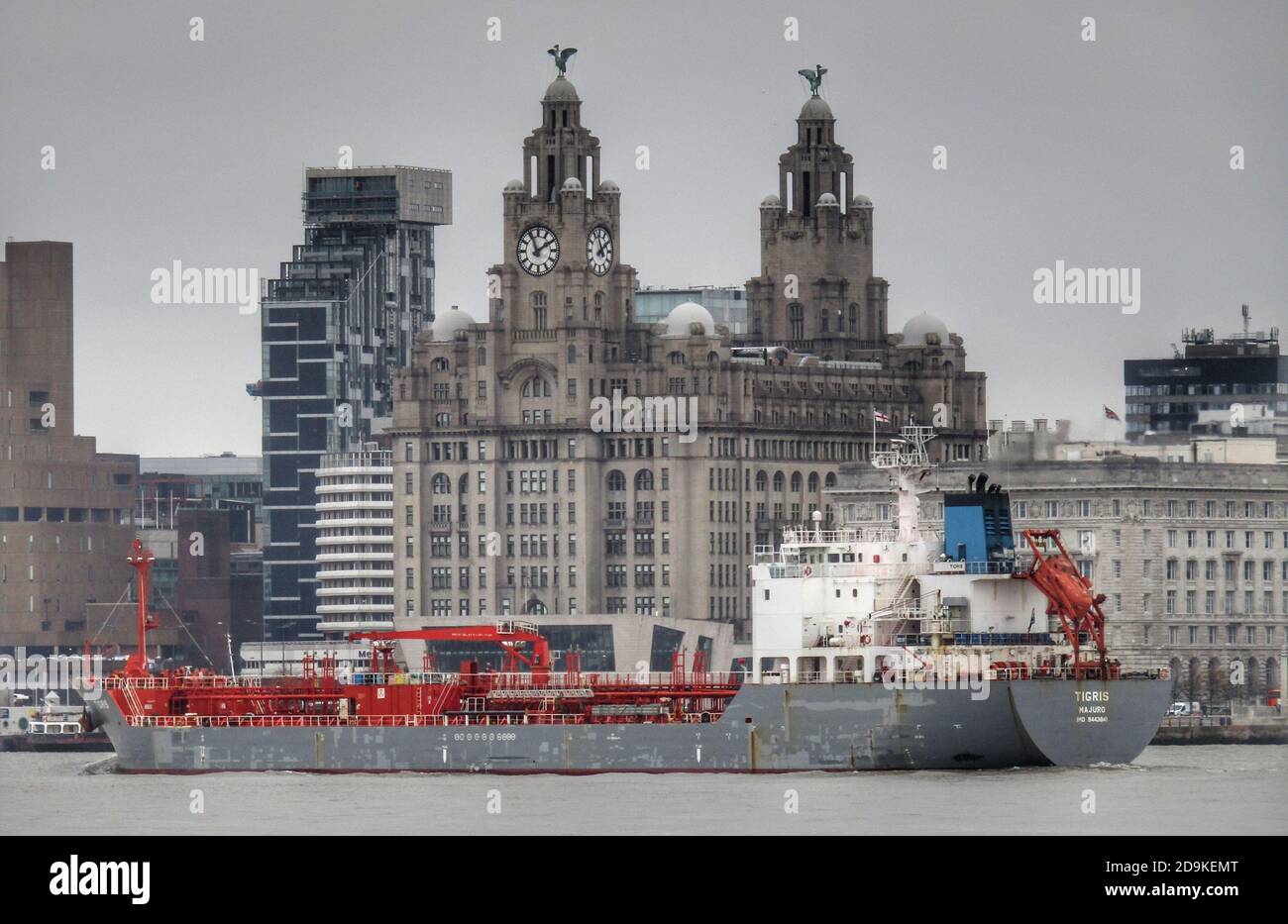Ships on the River Mersey Stock Photo - Alamy