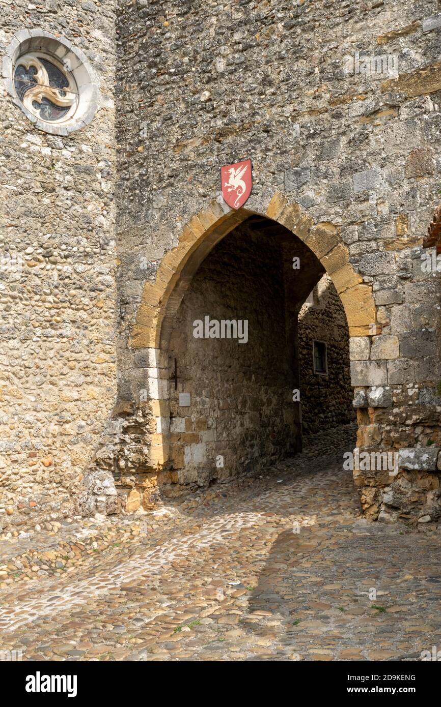 medieval city of perouges Stock Photo - Alamy