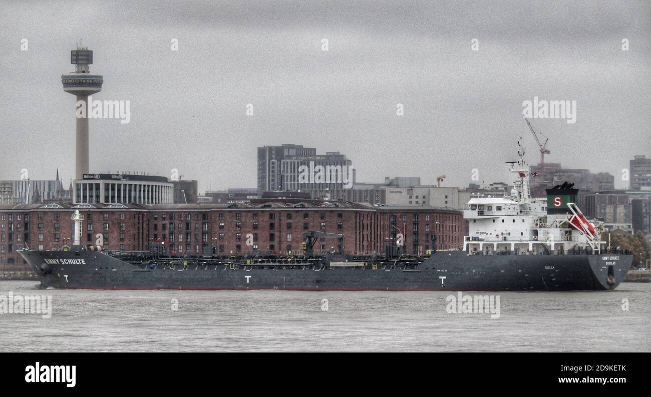 Ships on the River Mersey Stock Photo - Alamy