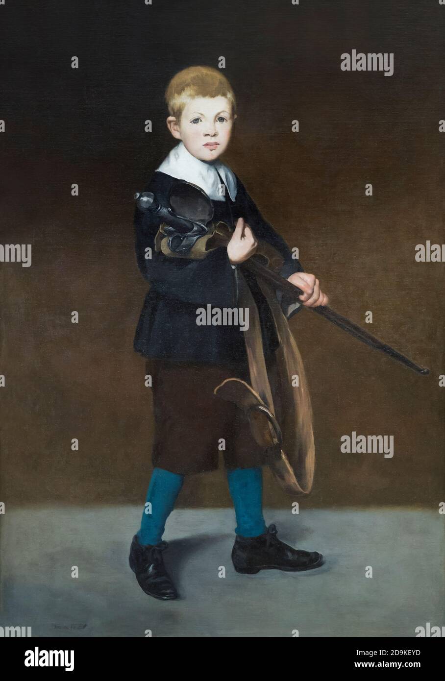 Boy with a Sword, Edouard Manet, 1861, Metropolitan Museum of Art ...