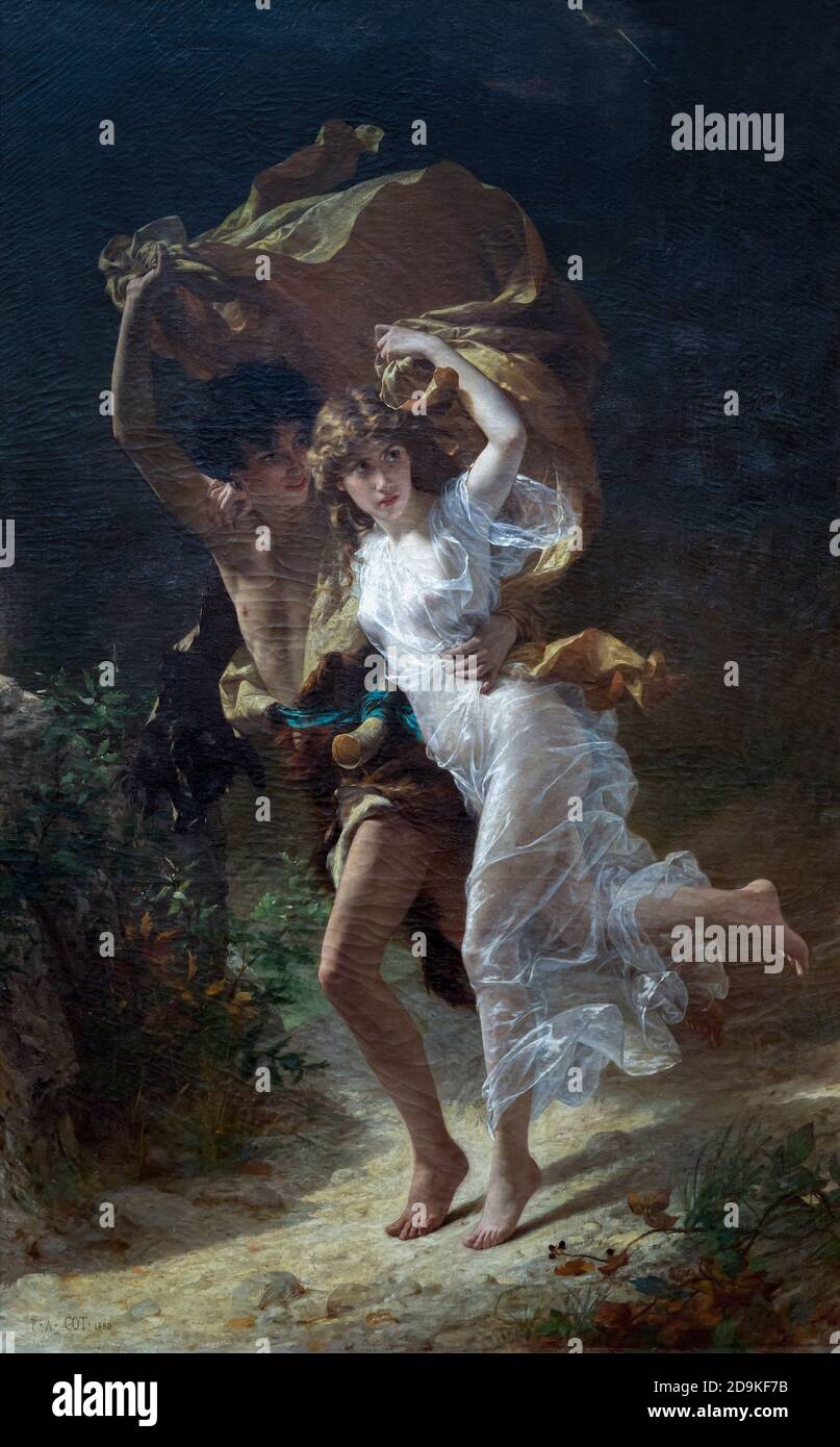 The Storm, Pierre-Auguste Cot, 1880, Metropolitan Museum of Art ...