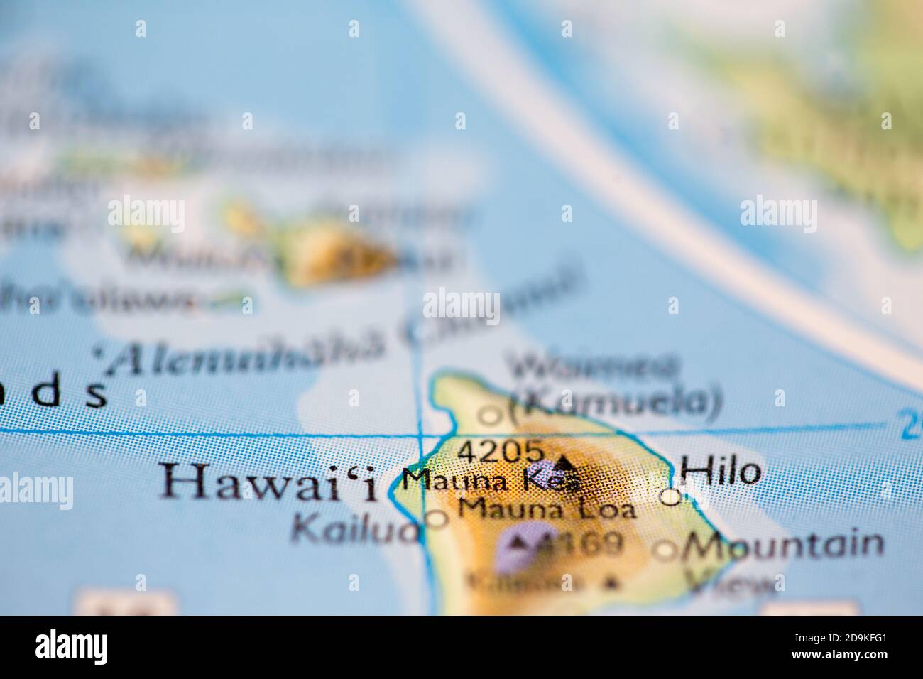 Hiking on mauna kea hi-res stock photography and images - Alamy