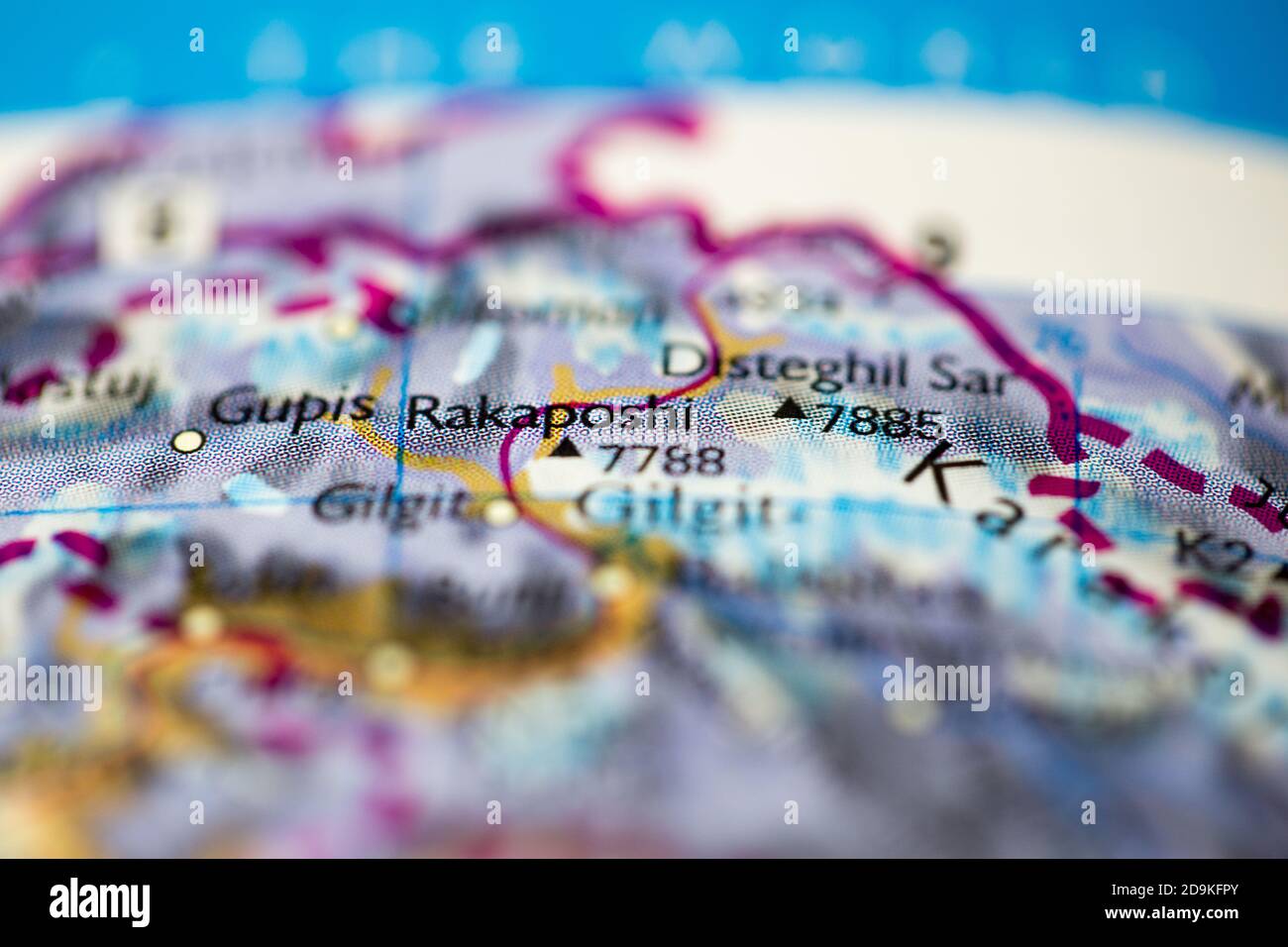 Pakistan stamp map hi-res stock photography and images - Alamy