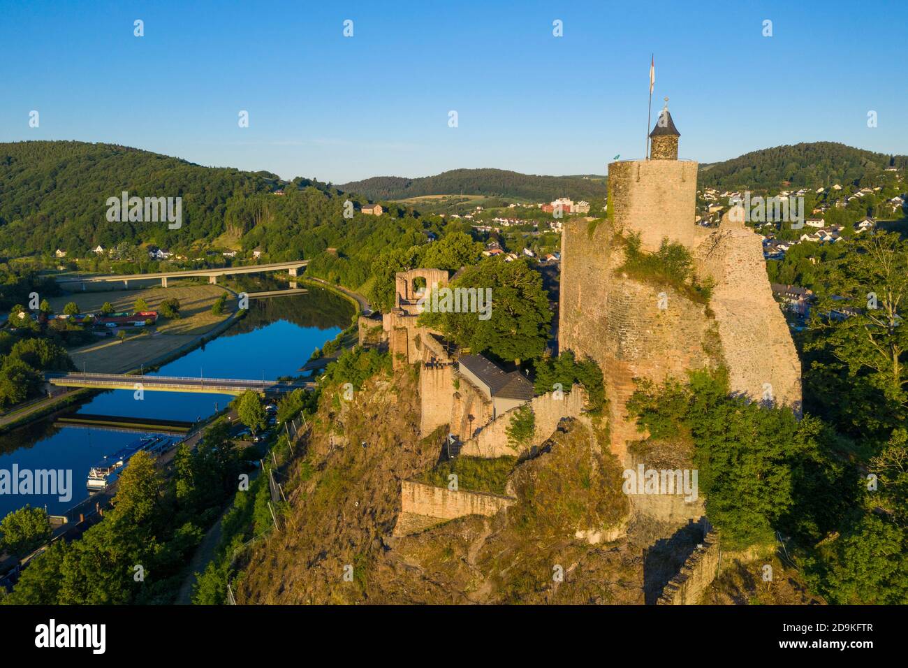 Saarburg ruins in saarburg hi-res stock photography and images - Alamy