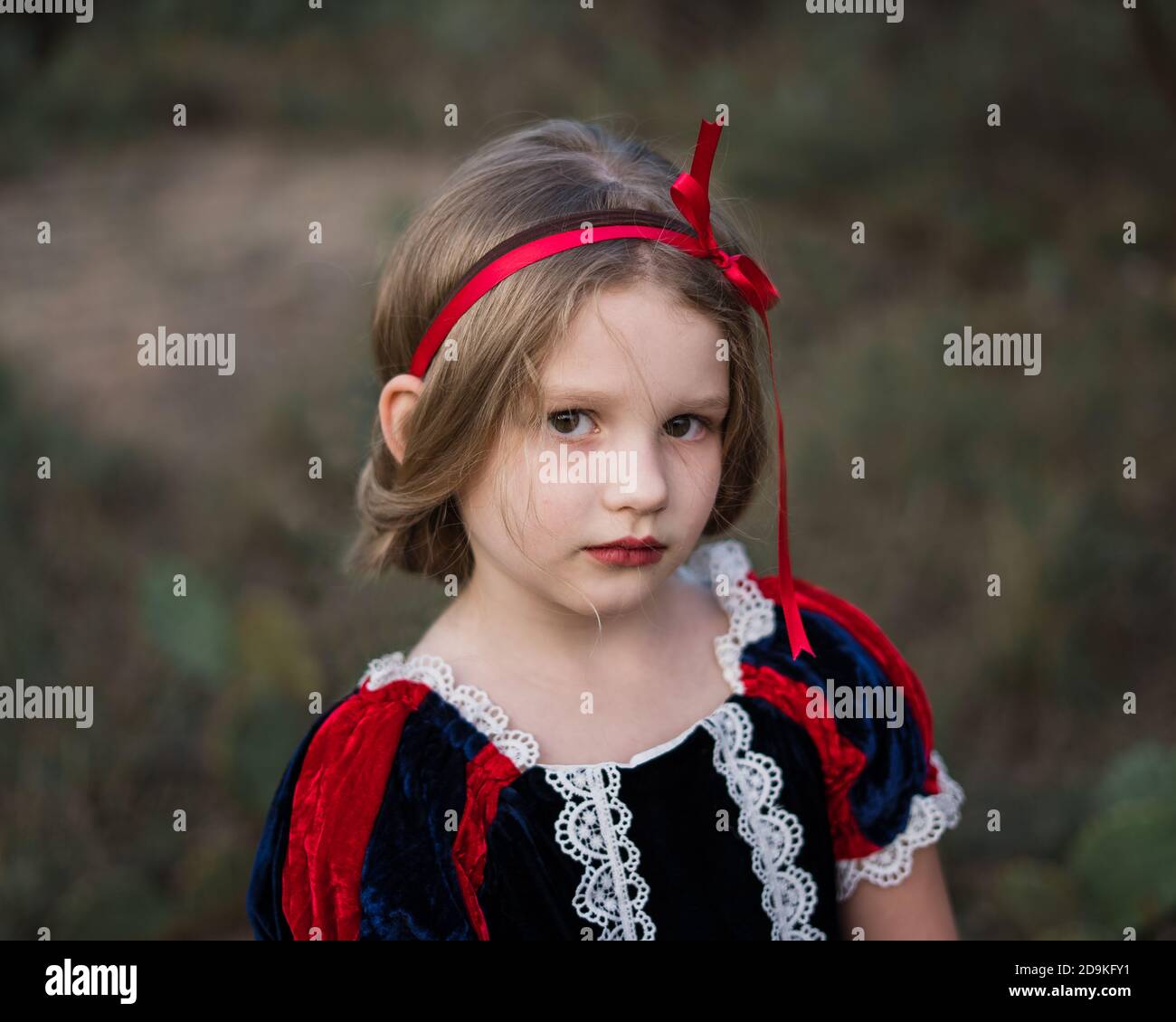 Snow White Child Portrait Stock Photo - Alamy