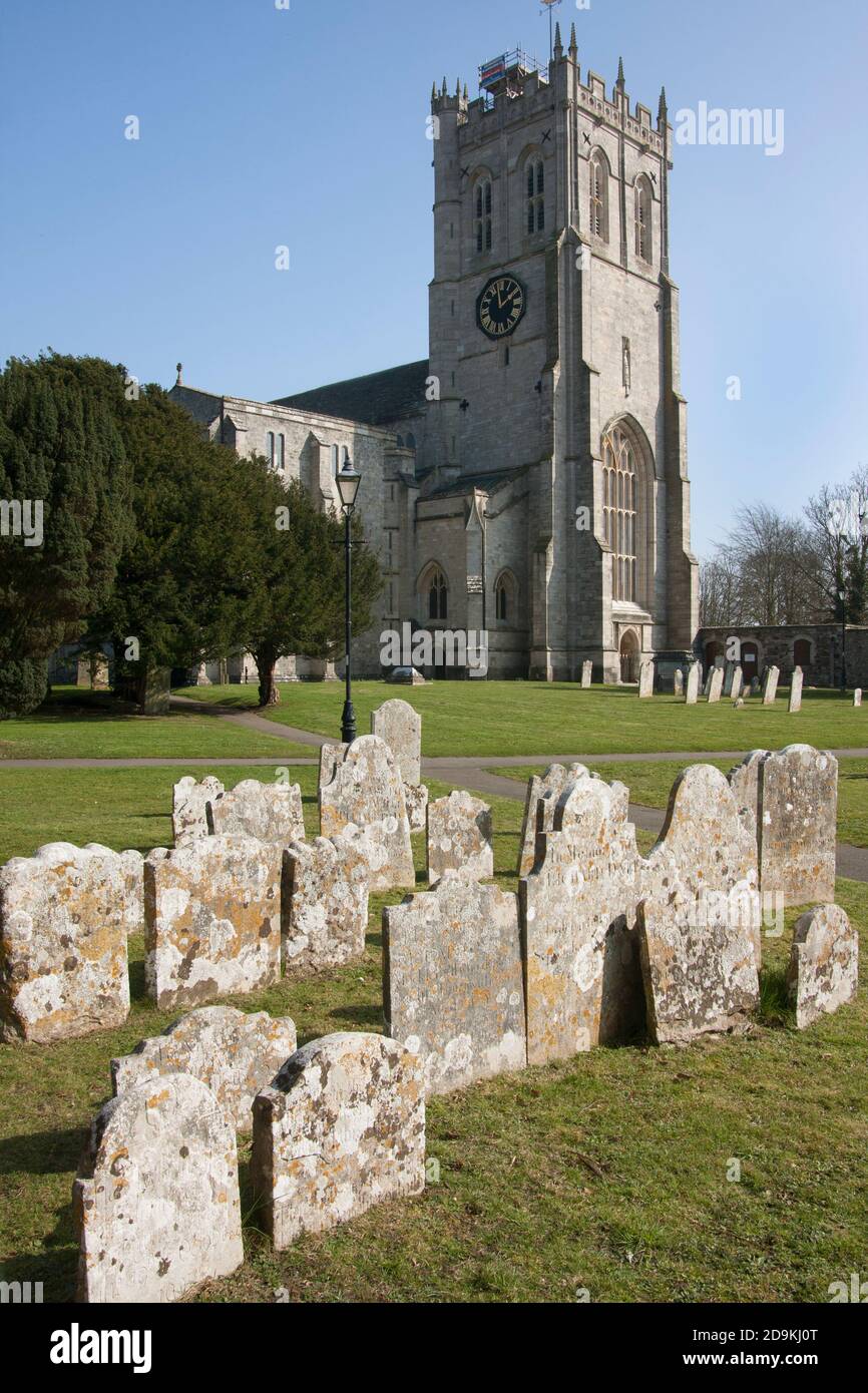 Christchurch priory, Dorset, England Stock Photo - Alamy
