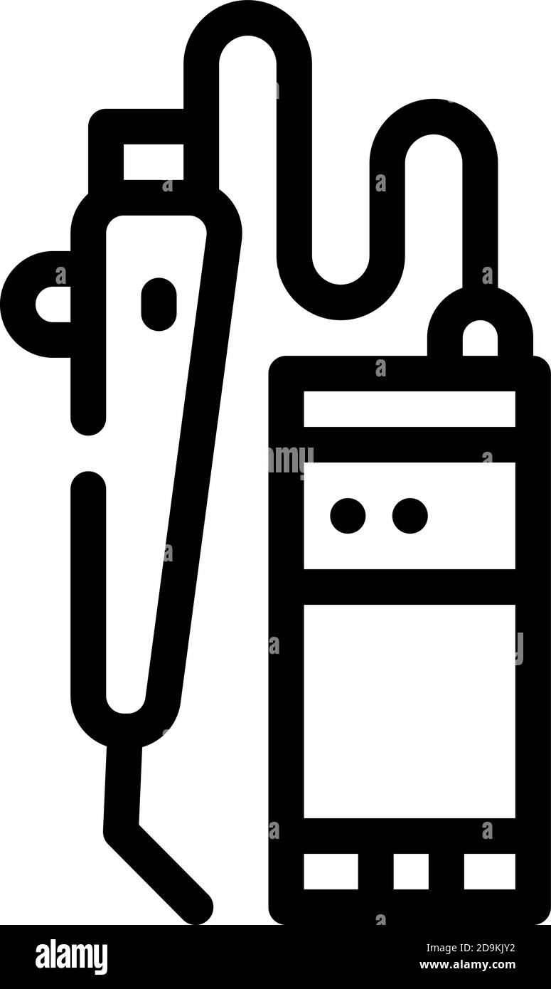 laser therapy line icon vector illustration sign Stock Vector Image ...