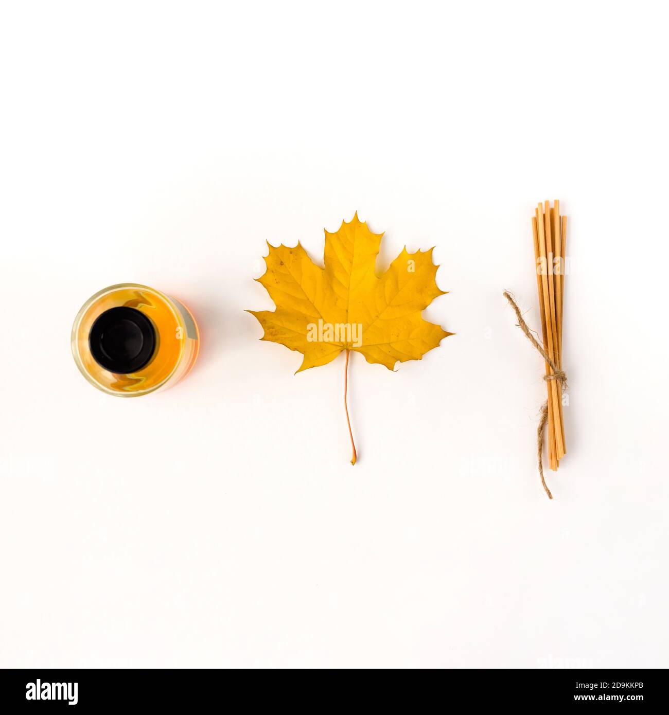 Composition blank card autumn Cut Out Stock Images & Pictures - Alamy