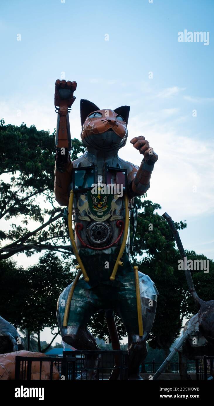 Cat statue in kuching sarawak hi-res stock photography and images - Alamy