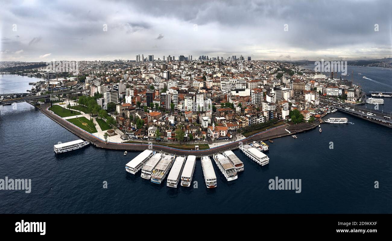 Bosphorus aerial view hi-res stock photography and images - Alamy
