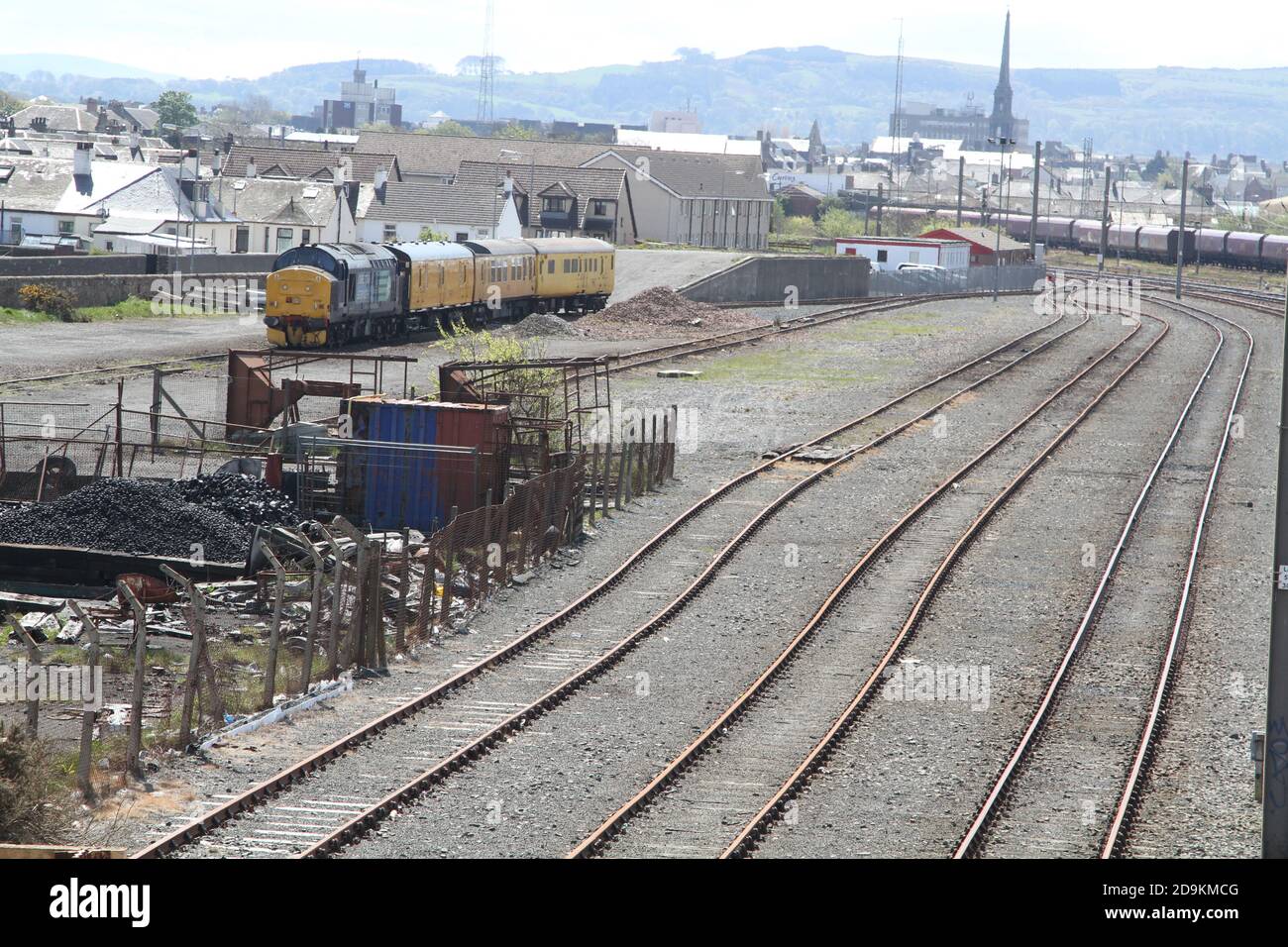Strathcylde Passenger Transport Train Stock Photo - Alamy