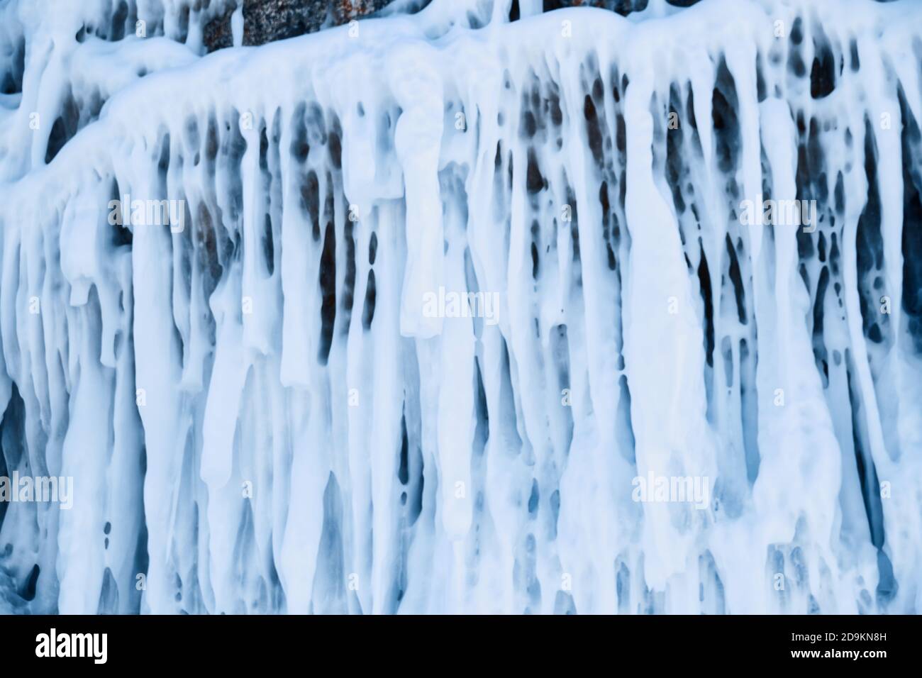 Ice formations. Forms of frozen water Stock Photo - Alamy