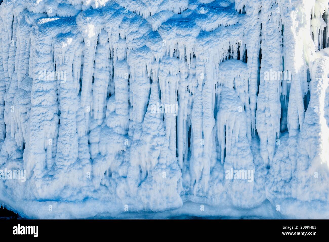 Ice formations. Forms of frozen water Stock Photo - Alamy